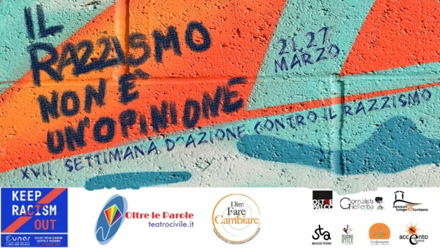“Il razzismo non è un’opinione”, fino al 27 marzo progetto promosso da ...